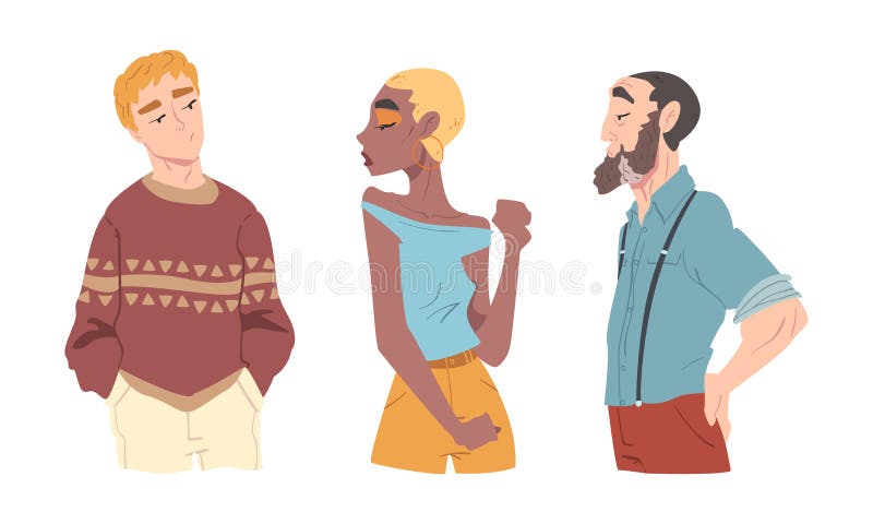 Conceited Man Stock Illustrations – 166 Conceited Man Stock ...