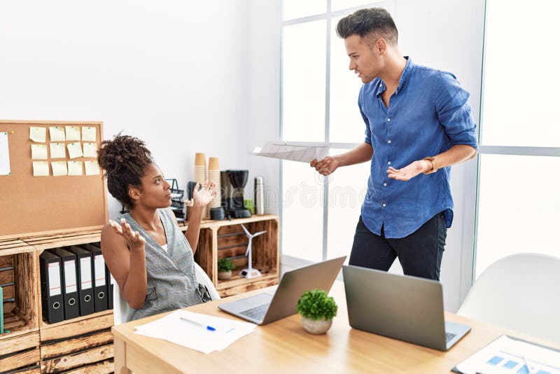 239 Arguing Office Workers Stock Photos - Free & Royalty-Free Stock ...