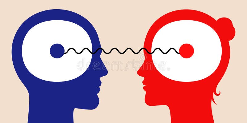 Man And Woman Connected To Each Other Emotionally Gender Relationships