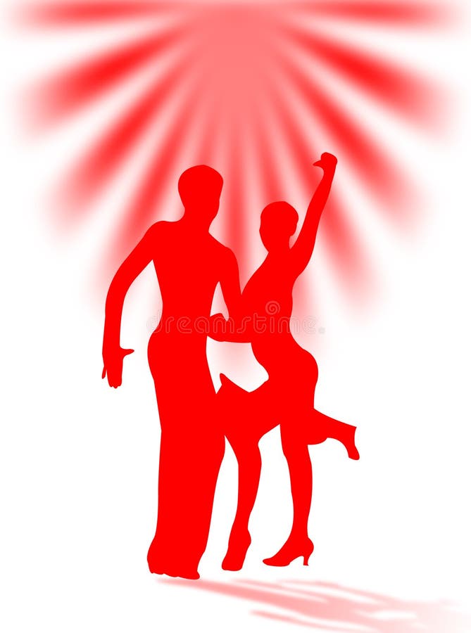 Latin Dance stock vector. Illustration of dancer, formal - 519925