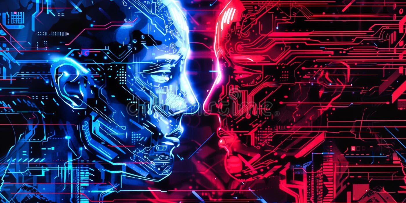 Artificial Faces Stock Illustrations – 736 Artificial Faces Stock ...