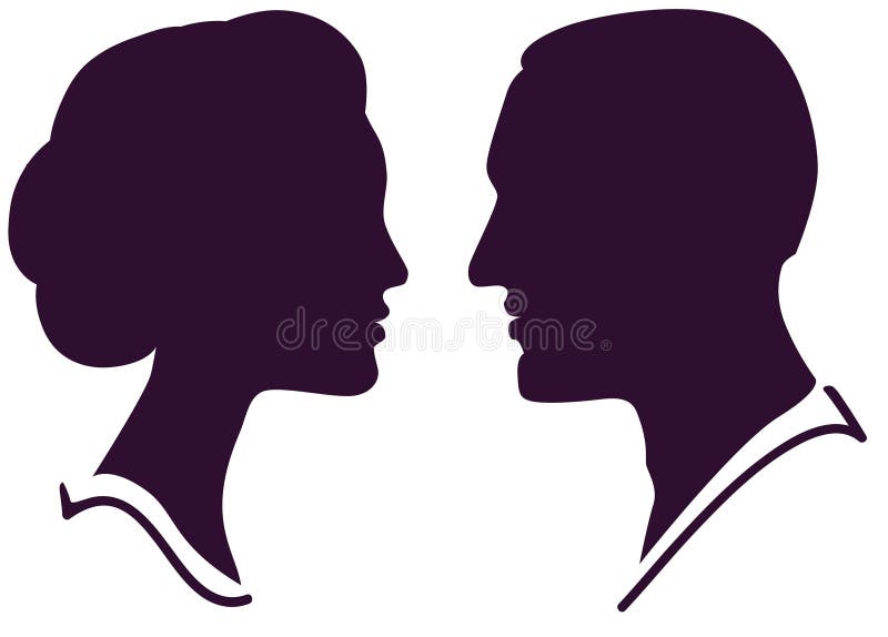 58+ Woman face profile man Free Stock Photos - StockFreeImages