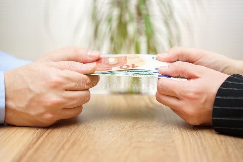 Man and Woman are Fighting Over Money Stock Photo - Image of couple ...