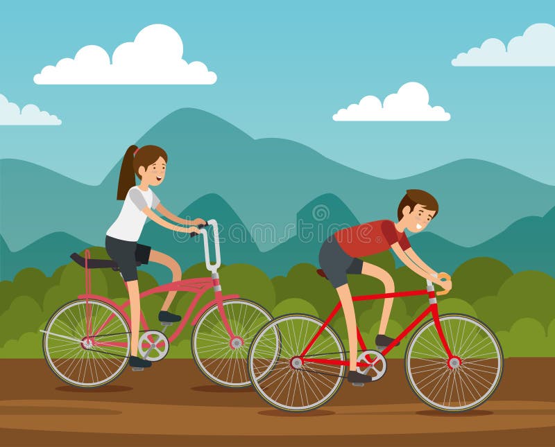 Bike Cycle Friends Stock Illustrations – 409 Bike Cycle Friends Stock ...