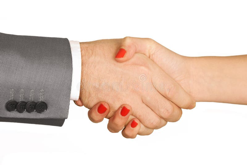 Man Woman Handshake Stock Photos - Download 9,747 Royalty Free Photos