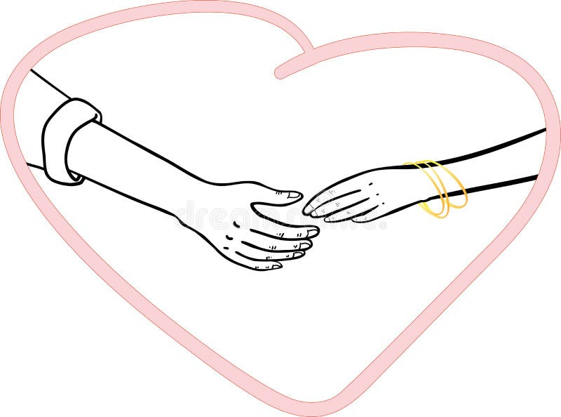 A Man and a Woman Join Hands Stock Photo - Image of hands, arms: 39726274