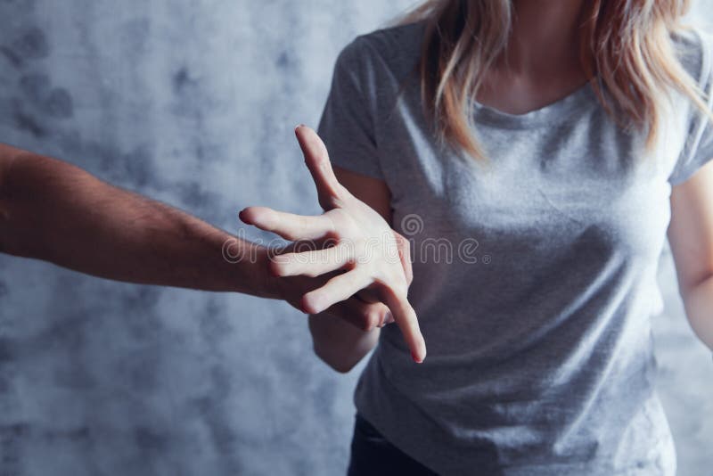 Man and Woman Quarrel. Family Problems Stock Image - Image of angry ...