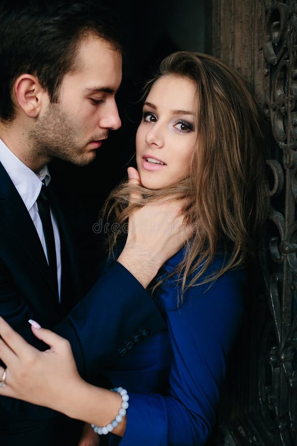 Man and Woman in a Relationship Stock Photo - Image of female, outdoors ...