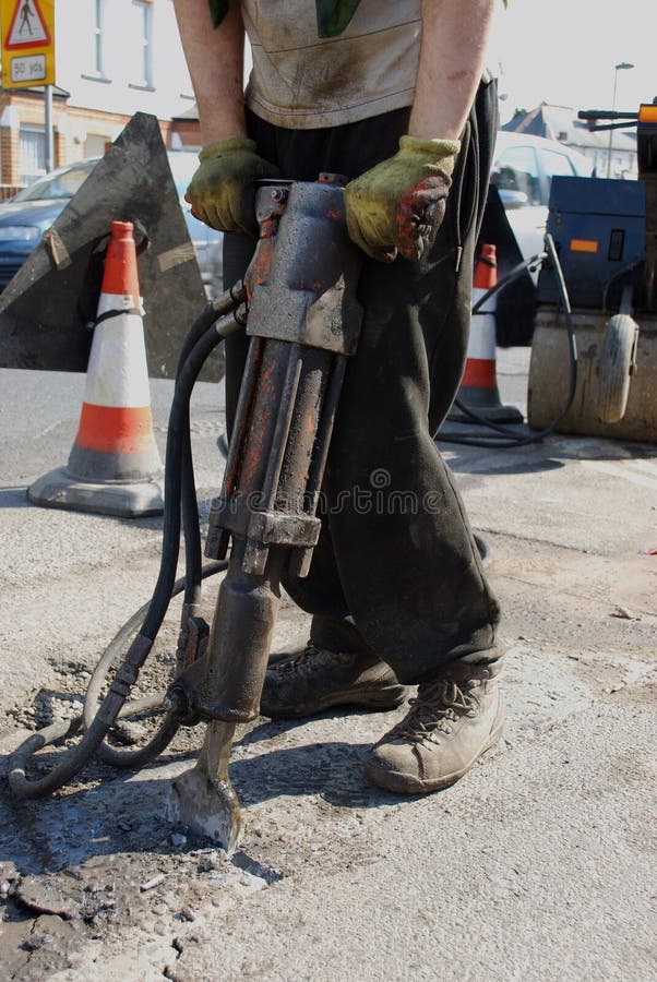 Man at work stock photo. Image of hard, tool, repairing - 13455196
