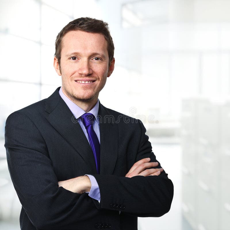 Man at work stock photo. Image of caucasian, indoor, look - 23260864