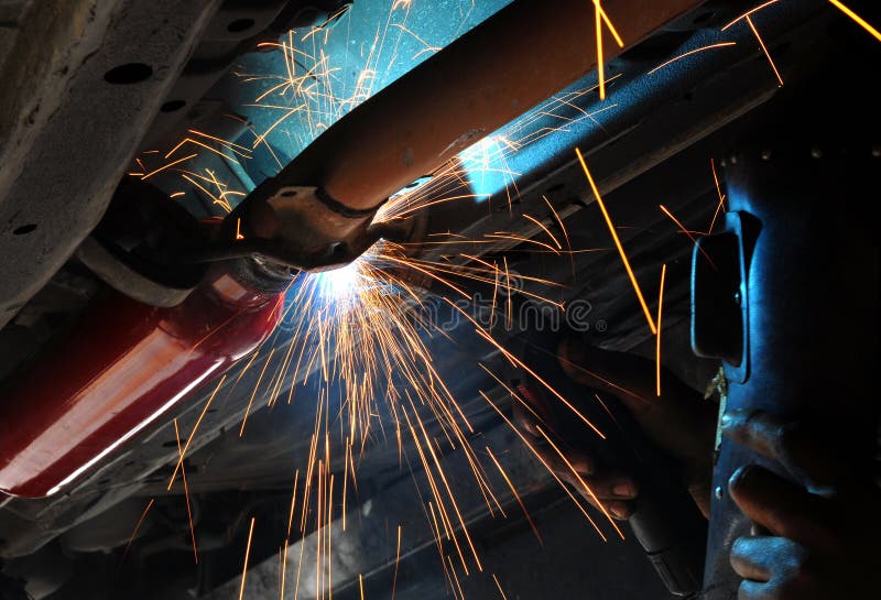 Hard work collage stock photo. Image of metal, manufactory - 24326516