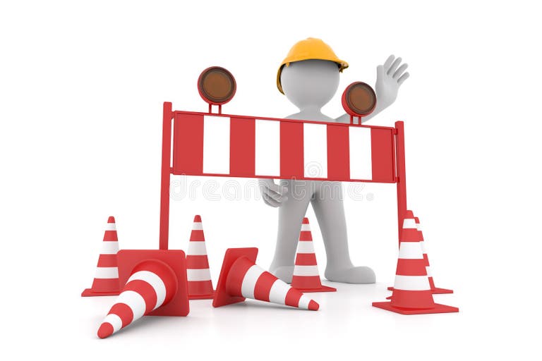 Man at work stock illustration. Illustration of clipping - 31029023