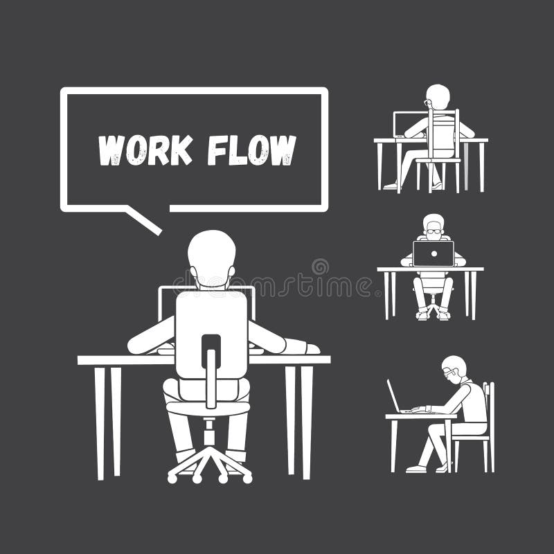 Computer Geek Silhouette Stock Illustrations – 507 Computer Geek ...