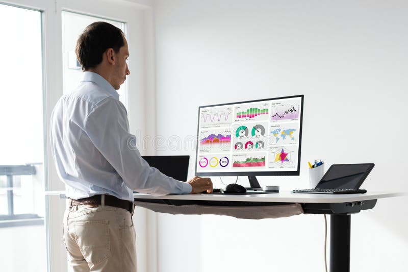 203 Adjustable Standing Desk Stock Photos - Free & Royalty-Free Stock ...