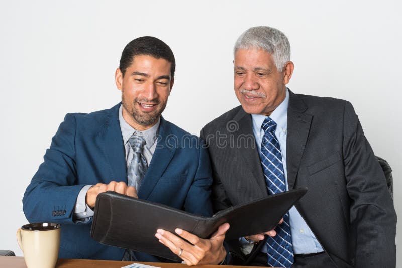 Businessman Doing Financial Planning Stock Photo - Image of smiling ...