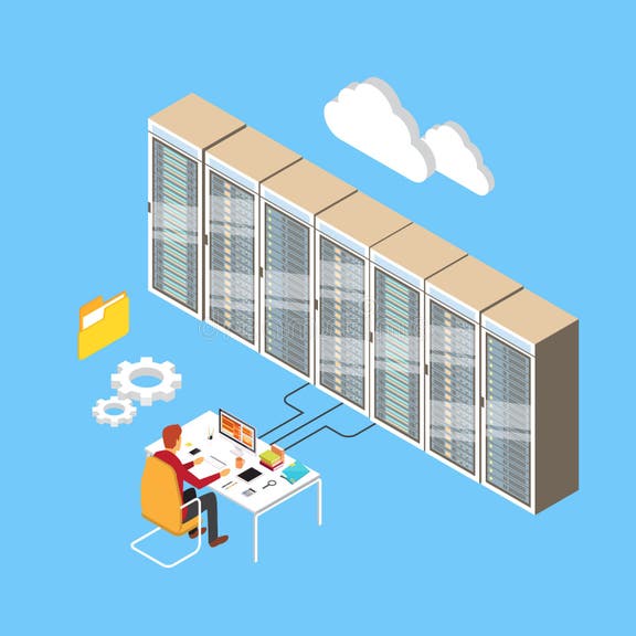 3d Man Database Stock Illustrations – 2,341 3d Man Database Stock ...