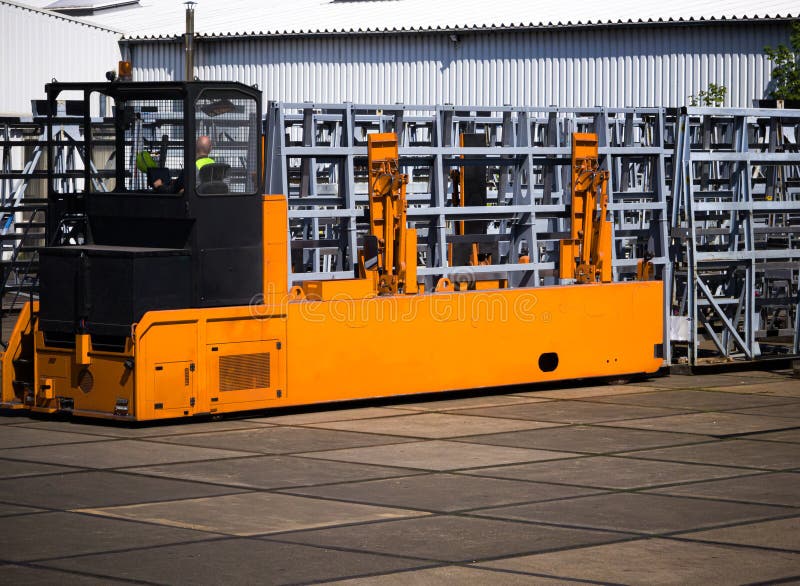 Man Working in a Glass Factory Stock Image - Image of electricity ...