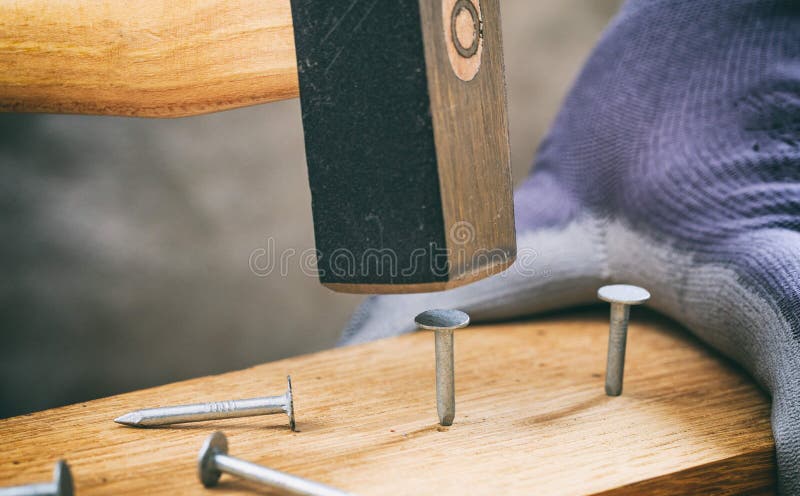 Working hammer stock photo. Image of grey, beat, hammer - 3229254