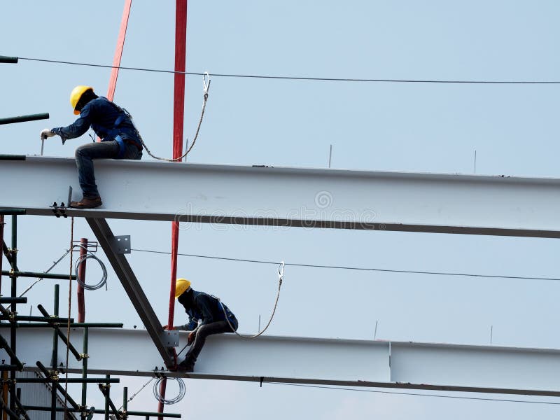 Man Working on the Working at Height Editorial Photo - Image of person ...
