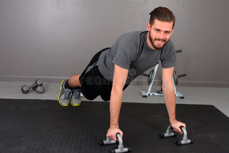 Man Working Out stock image. Image of sports, lifestyle - 48992505