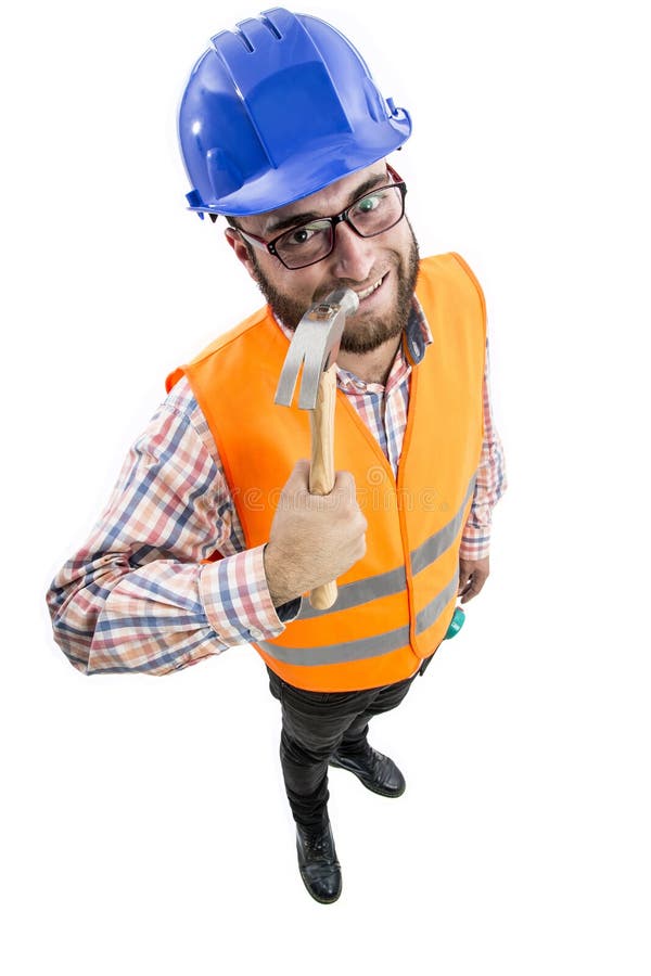 Man Working and Playing with Tools Stock Image - Image of work, male ...