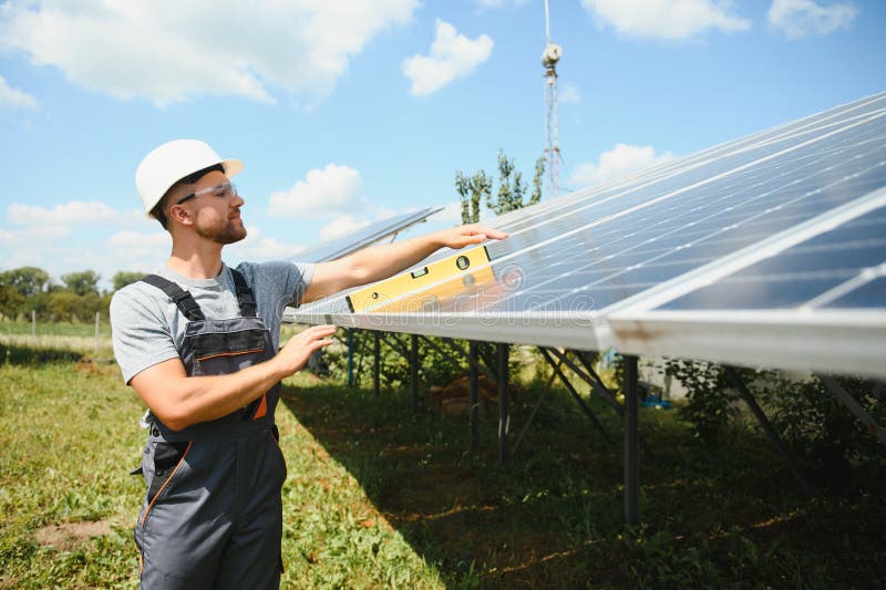 872 Man Working Solar Power Station Stock Photos - Free & Royalty-Free ...