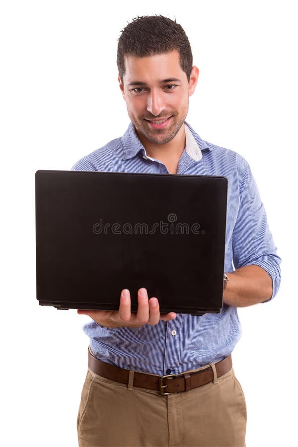 Man working stock photo. Image of professional, confident - 59852662