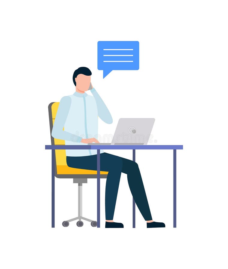 Man Wearing Headphone Computer Stock Illustrations – 186 Man Wearing ...