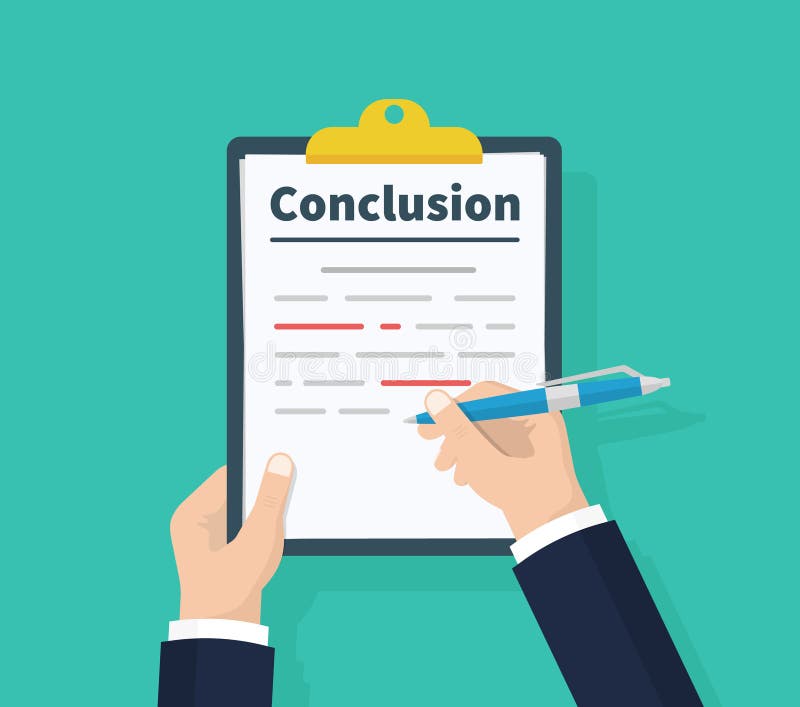 Conclusion Concept Stock Illustrations – 4,037 Conclusion Concept Stock ...