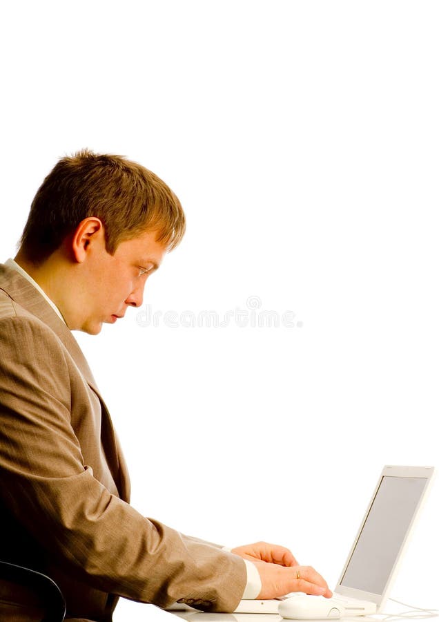 Man Writes in a Notebook Near You Stock Photo - Image of holding ...