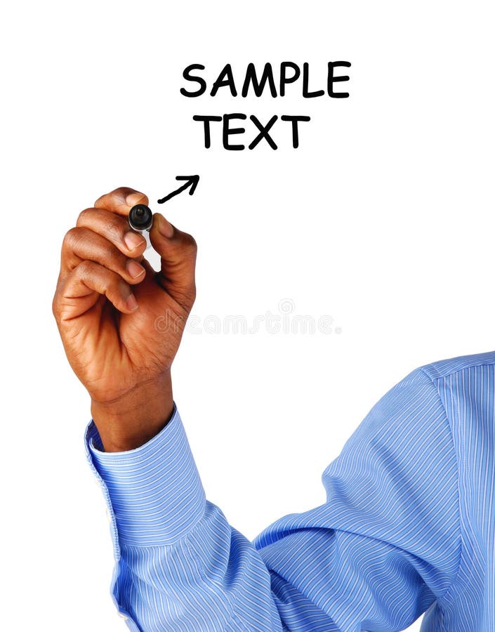 Man writing or drawing stock image. Image of copy, idea - 8701455
