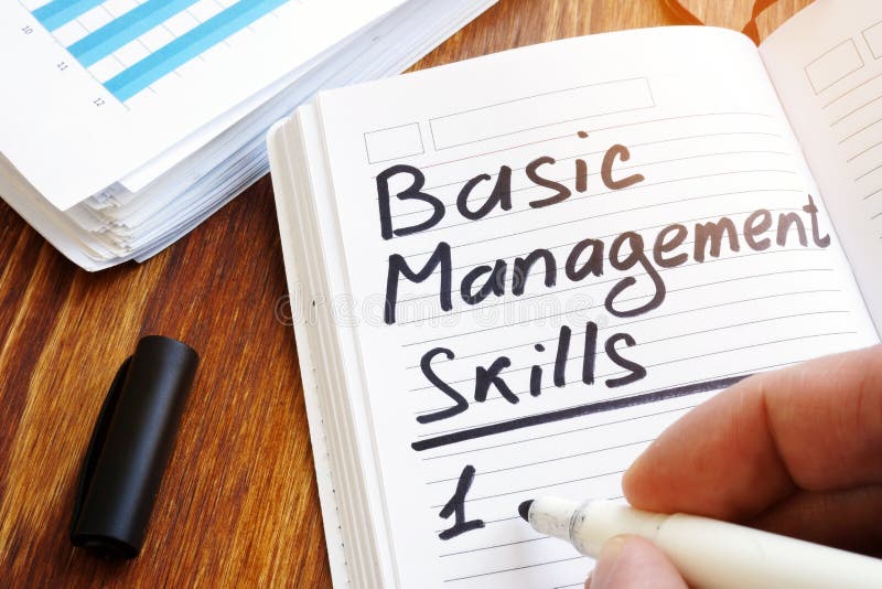 Man Writing List of Basic Management Skills Stock Photo - Image of ... Man Writing List of Basic Management Skills Stock Photo - Image of ...