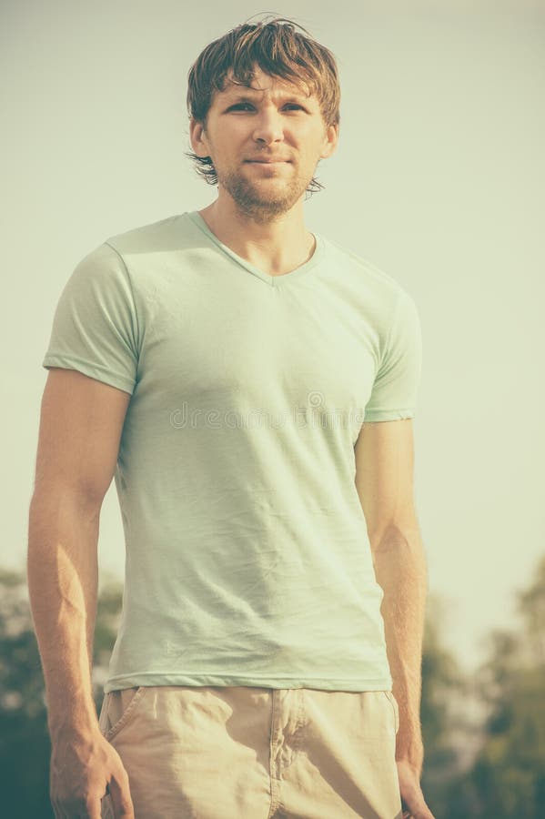 Man Young Handsome Happy Smiling Face Outdoor Stock Photo - Image of ... Man Young Handsome Happy Smiling Face Outdoor Stock Photo - Image of ...