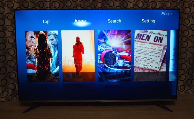 Manage SMART TV Programs. Various Program Installed on the LED TV ...