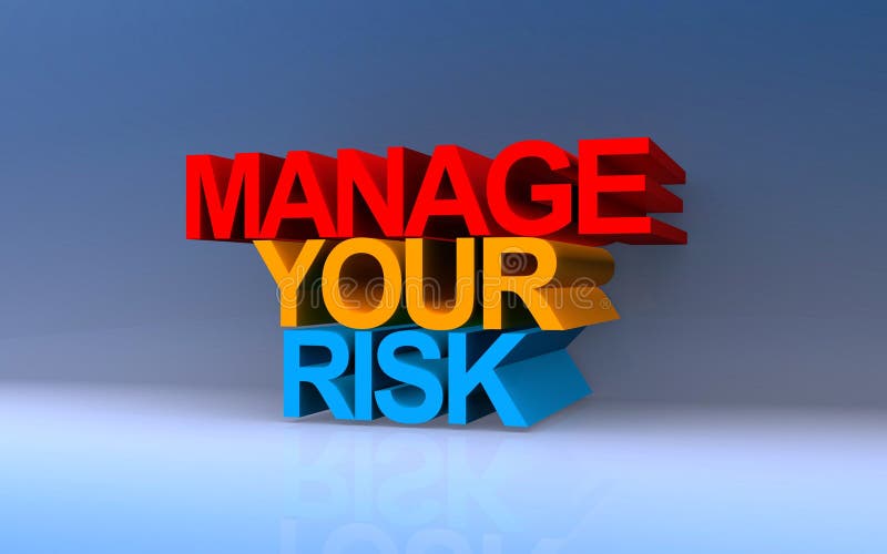 Manage your risk stock image. Image of manage, deal, clouds - 52044607