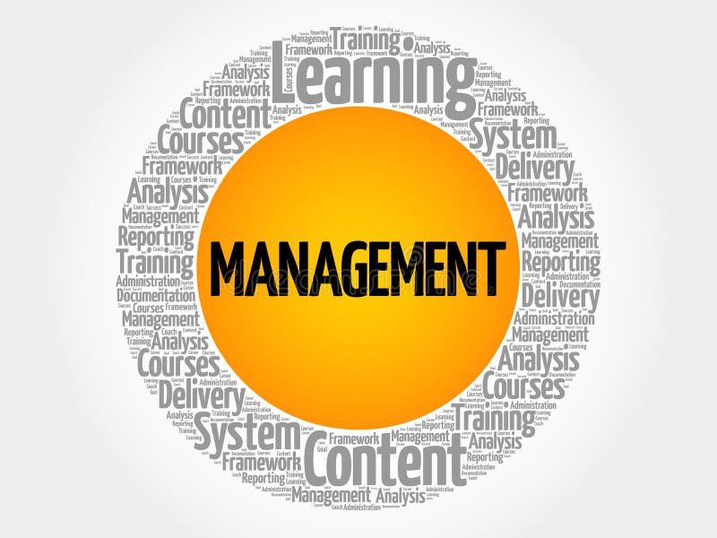 MANAGEMENT circle stamp stock illustration. Illustration of goal ...