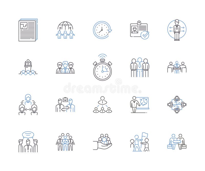 Management Conference Outline Icons Collection. Management, Conference ... Management Conference Outline Icons Collection. Management, Conference ...
