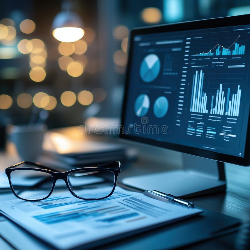 Management Consulting Services with Financial Data Analysis in a Modern ...