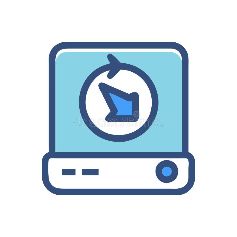 Backup Software Management Icon Stock Vector - Illustration of security ...