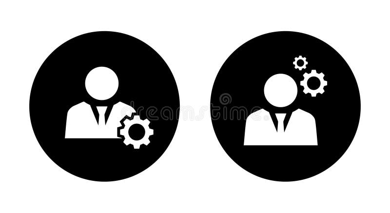 Management Icon Vector. Manager Avatar Concept Stock Vector ...