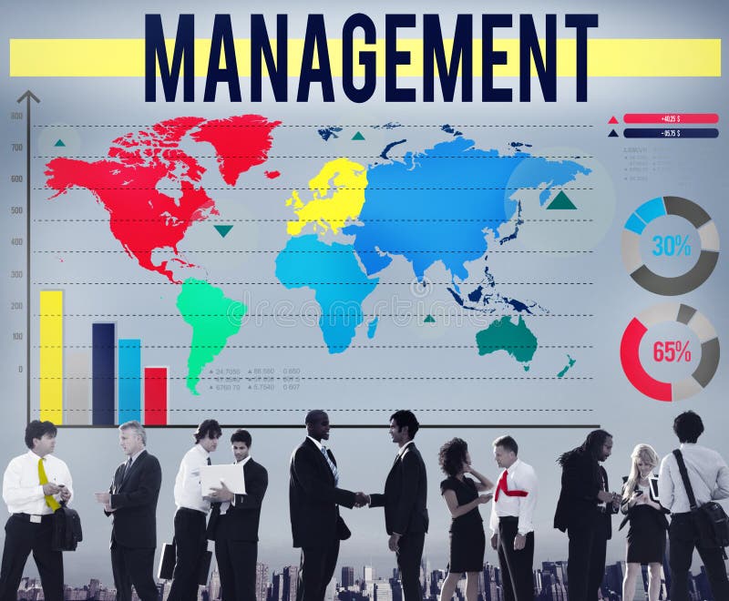 Management Manage Leadership Training Concept Stock Illustration ...