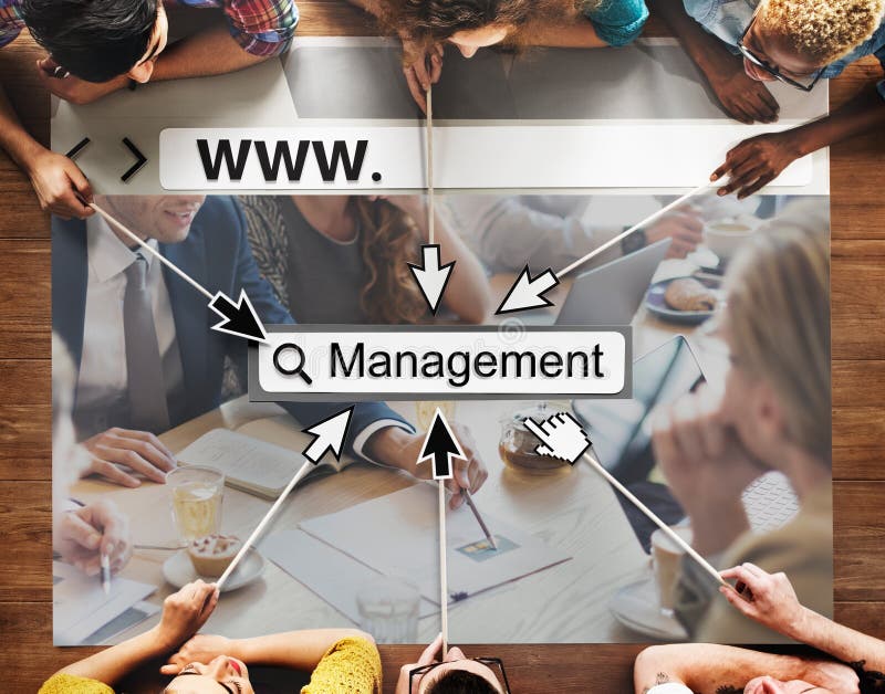 Management Manager Managing Organization Concept Stock Photo - Image of ...