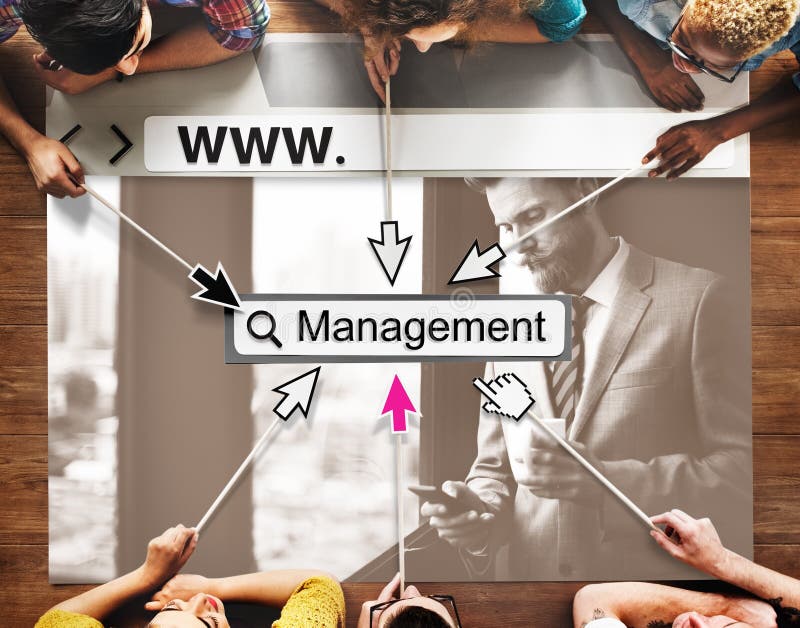 Management Manager Managing Organization Concept Stock Image - Image of ...