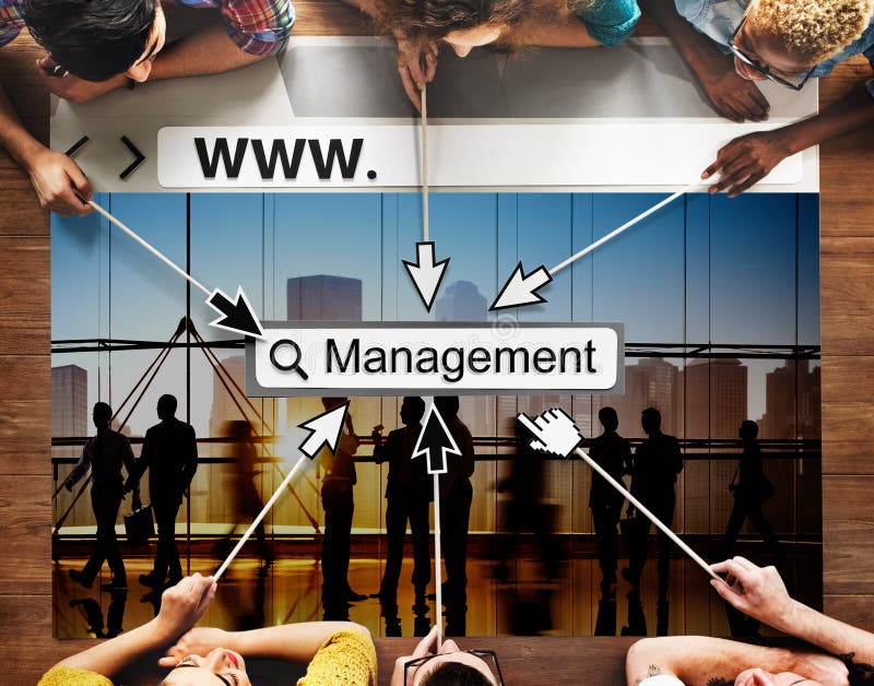 Management Manager Managing Organization Concept Stock Photo - Image of ...