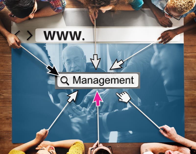 Management Manager Managing Organization Concept Stock Image - Image of ...