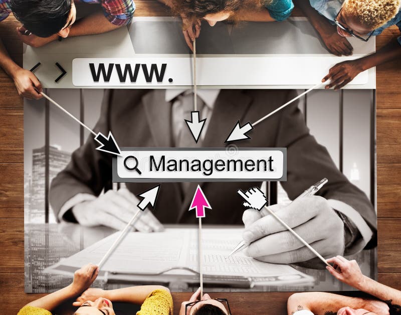 Management Manager Managing Organization Concept Stock Photo - Image of ...