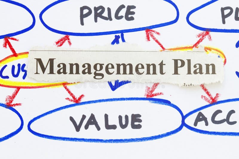 Management plan stock photo. Image of price, revision - 28907014