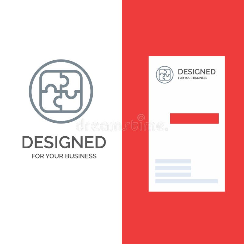 Management, Plan, Planning, Solution Grey Logo Design and Business Card ...