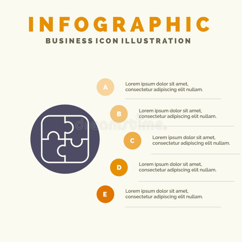 Management, Plan, Planning, Solution Solid Icon Infographics 5 Steps ... Management, Plan, Planning, Solution Solid Icon Infographics 5 Steps ...