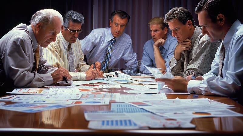 Management risk evaluation stock illustration. Illustration of ...